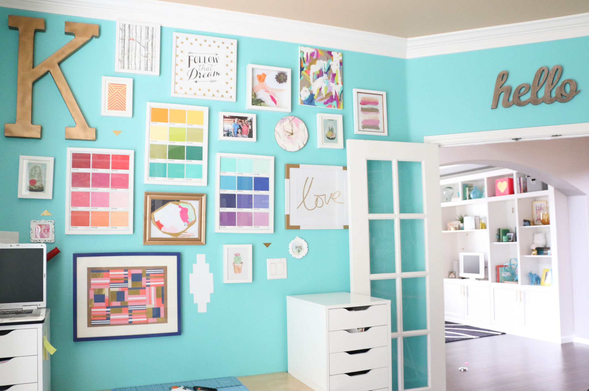 Home Tour Tuesday - The Kailo Chic Office - A Kailo Chic Life
