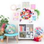 DIY Pom Pom Clock - A Kailo Chic Life