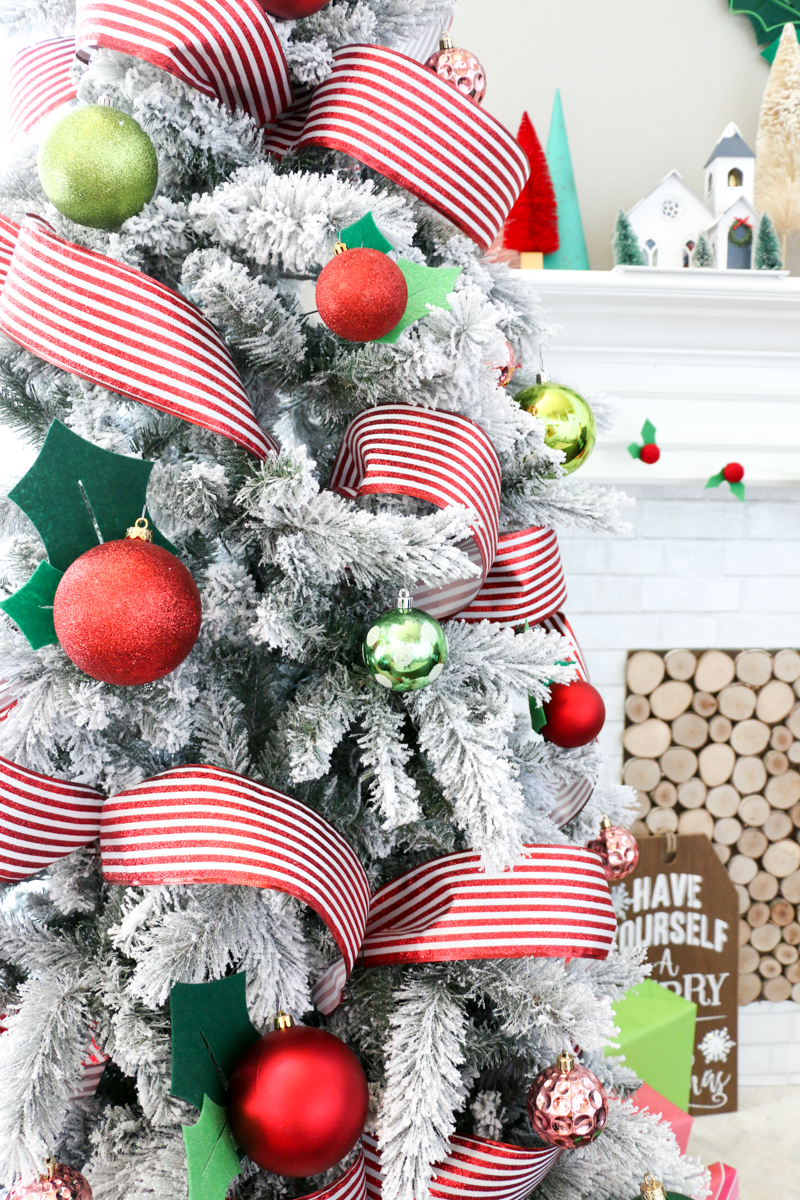 DIY Holly Ornaments and Wreath - A Kailo Chic Life