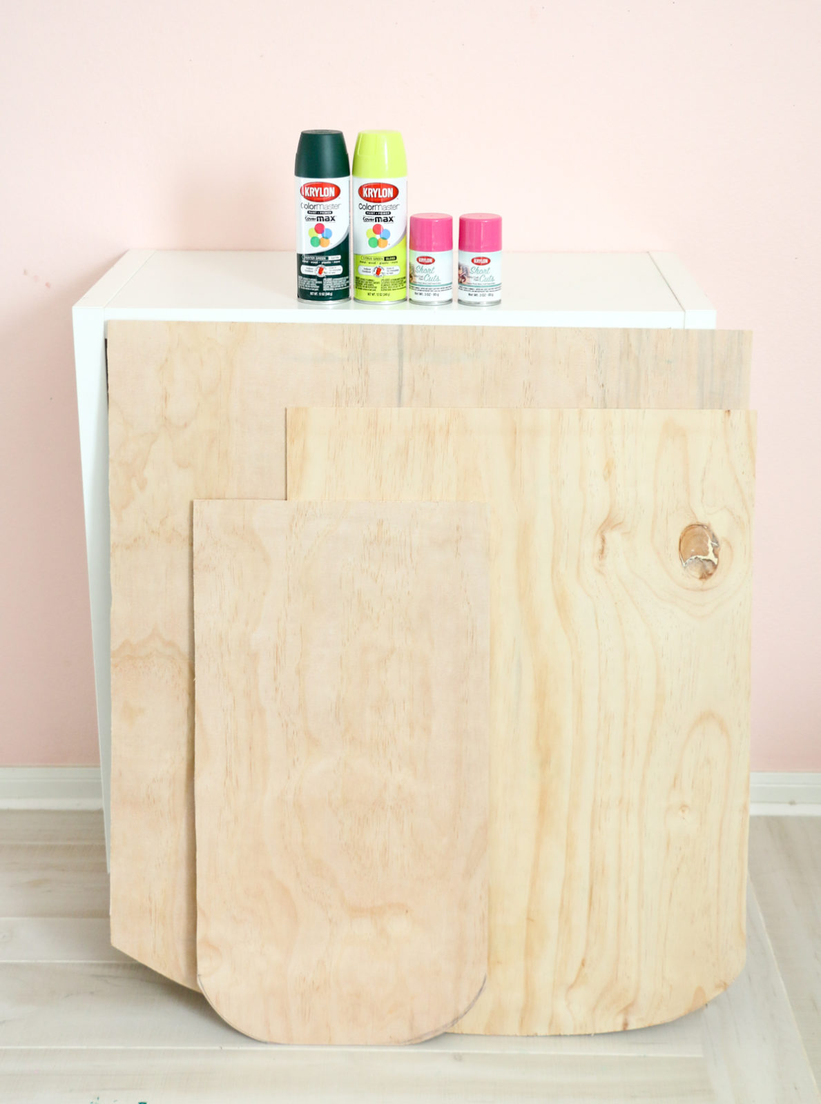 DIY Color Blocked Bar - A Kailo Chic Life