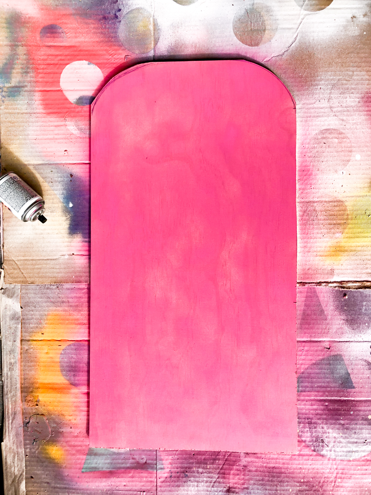 DIY Color Blocked Bar - A Kailo Chic Life