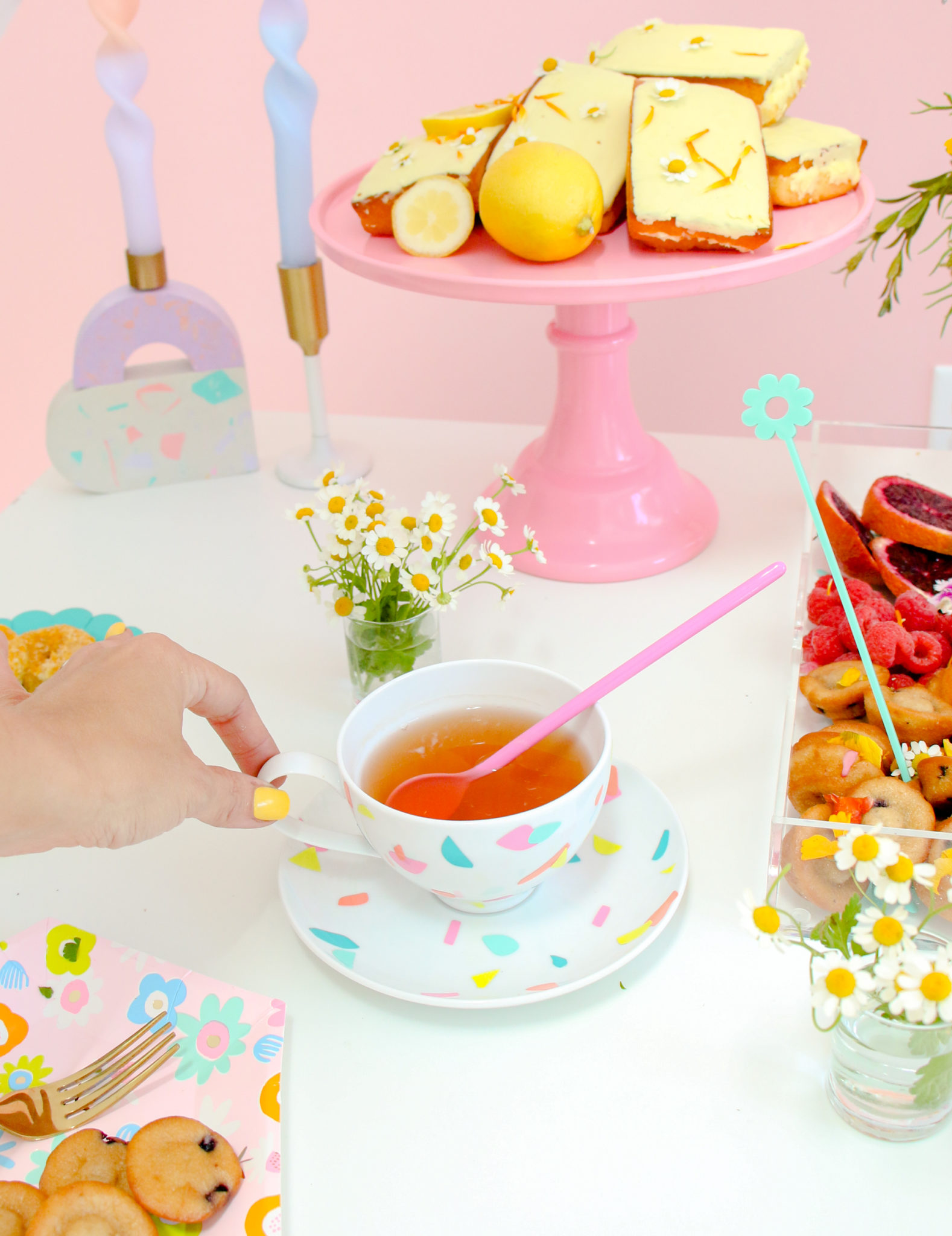 Spring Tea Party with DIY Tea Cups - A Kailo Chic Life