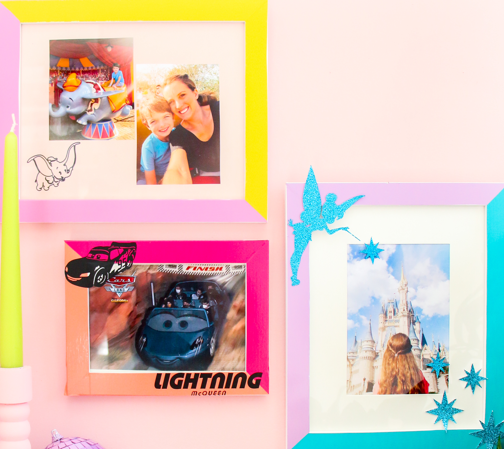 DIY Disney Themed Picture Frames - A Kailo Chic Life